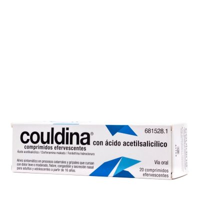 COULDINA CON IBUPROFENO COMPRIMIDOS EFERVESCENTES, 20 comprimidos ...